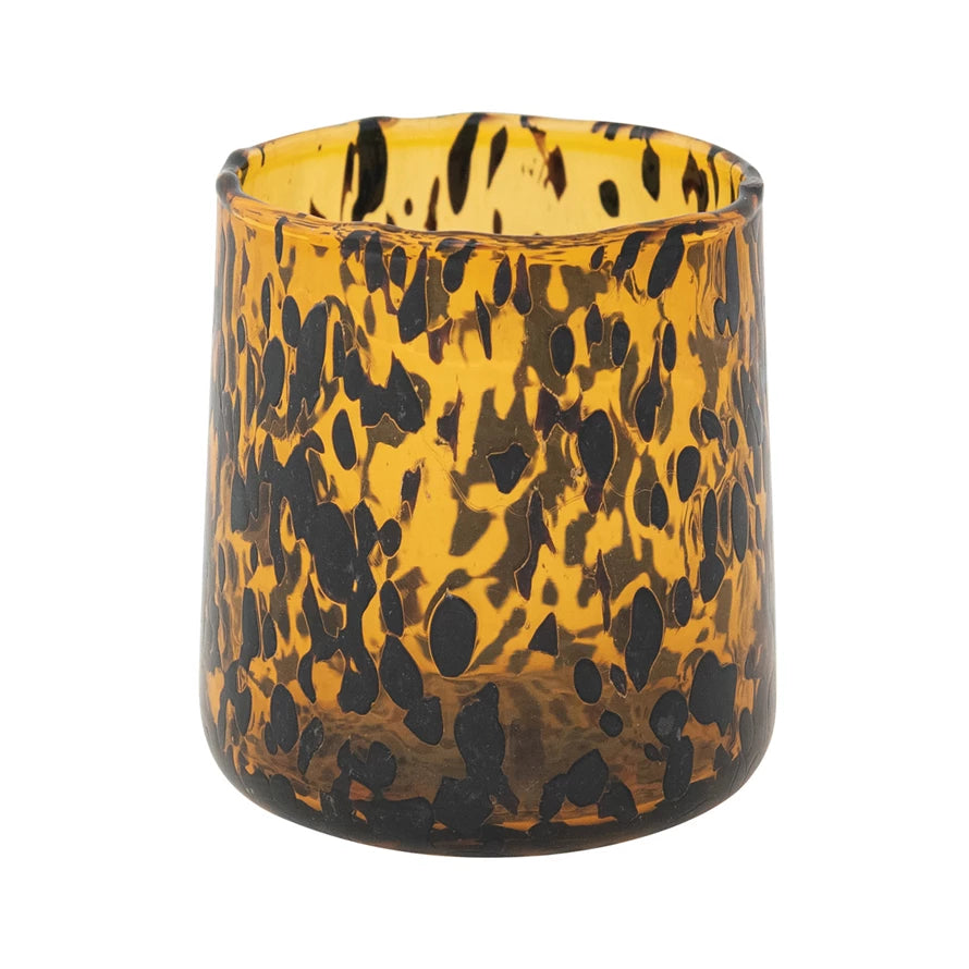 Tortoise Shell Confetti Drinking Glass (10oz) – Youre Invited Too/ dba ...