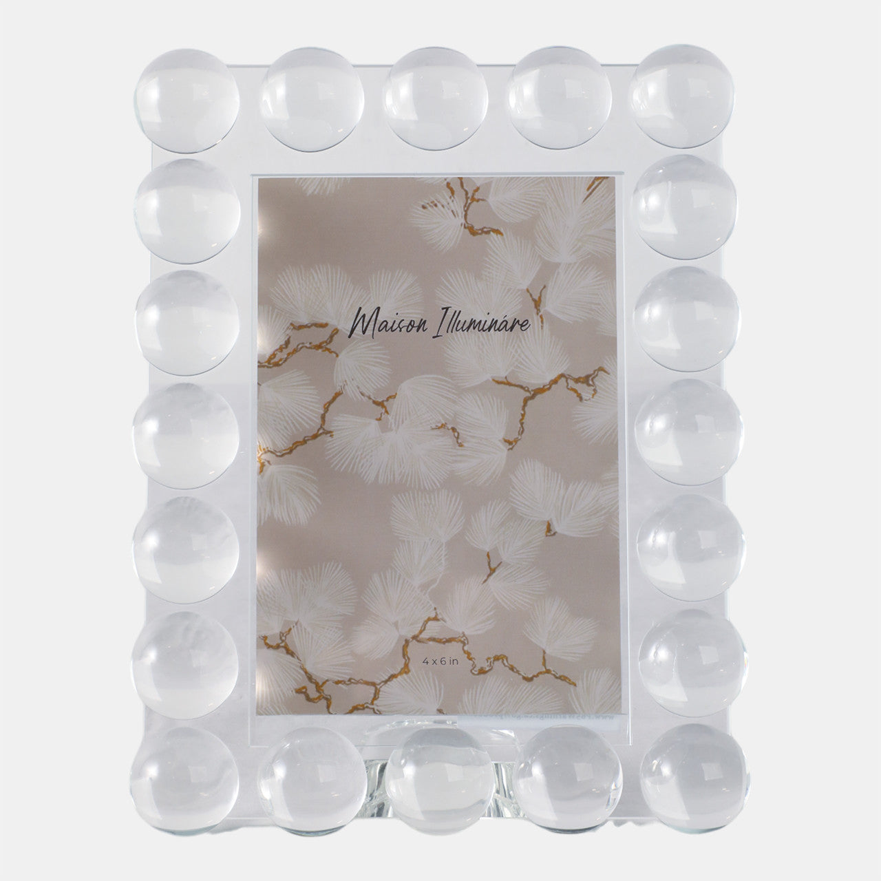 Crystal bubble photo frame – Youre Invited Too/ dba The Iron Place