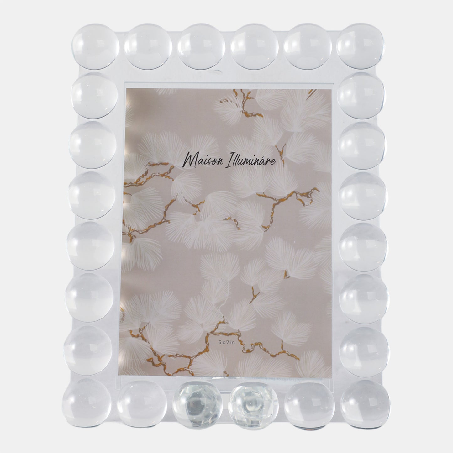Crystal bubble photo frame – Youre Invited Too/ dba The Iron Place