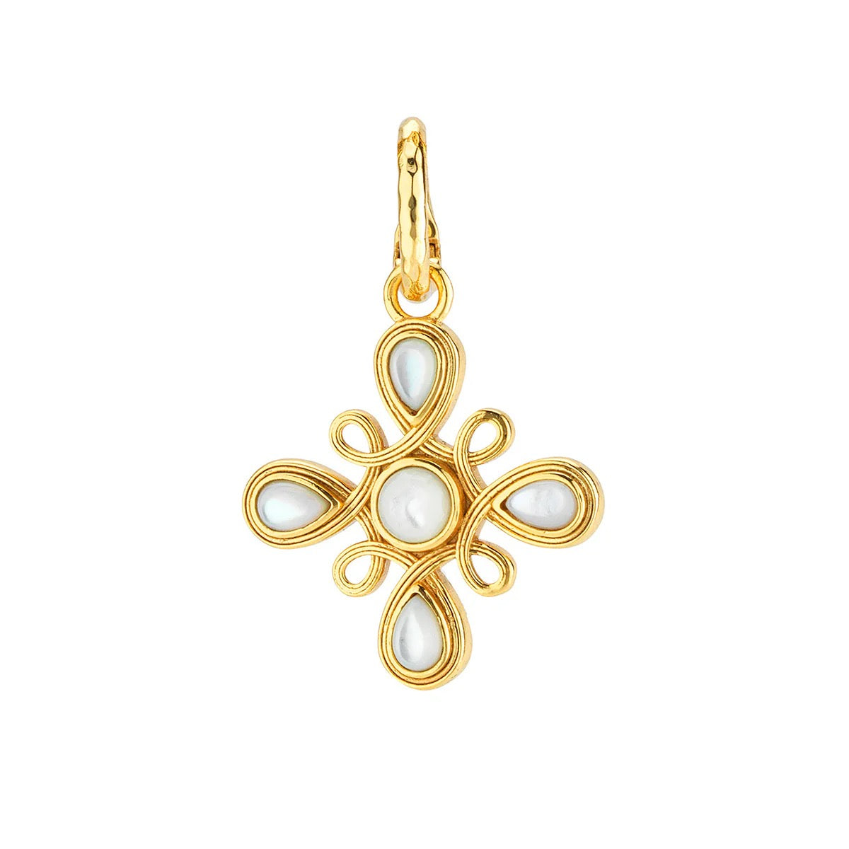 Capucine Du Wolf Monique Gem Pendant MOP – Youre Invited Too/ dba The ...